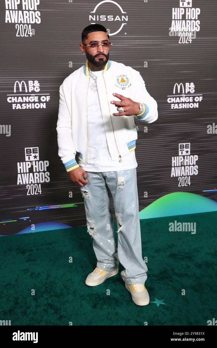 Las Vegas, United States. 08th Oct, 2024. Singer Tony Sunshine arrives ...