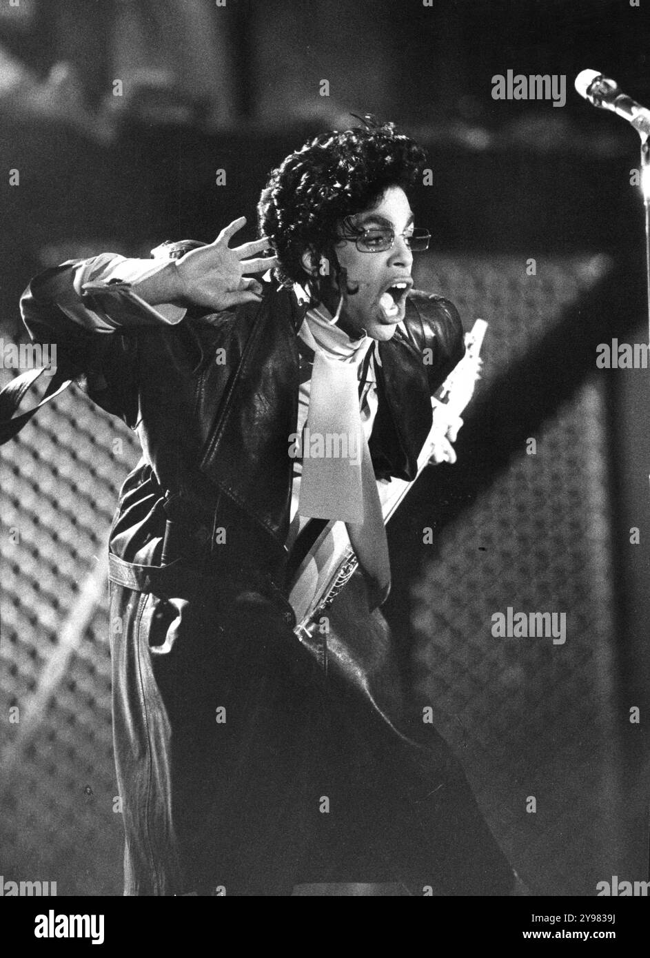 Prince in Sweden. Prince Rogers Nelson, musician, singer USA, performs ...