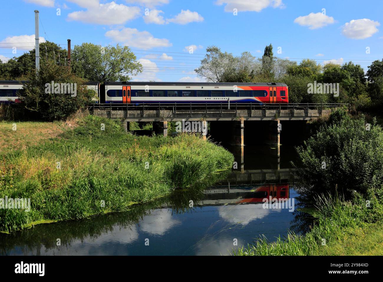 East Midlands Regional train 158 class, East Coast Main Line Railway ...