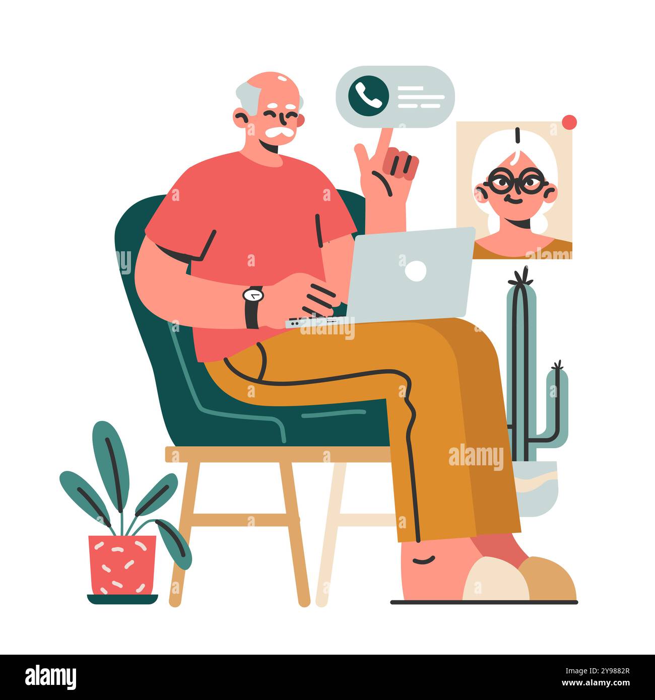 Networking in digital age Stock Vector Images - Alamy