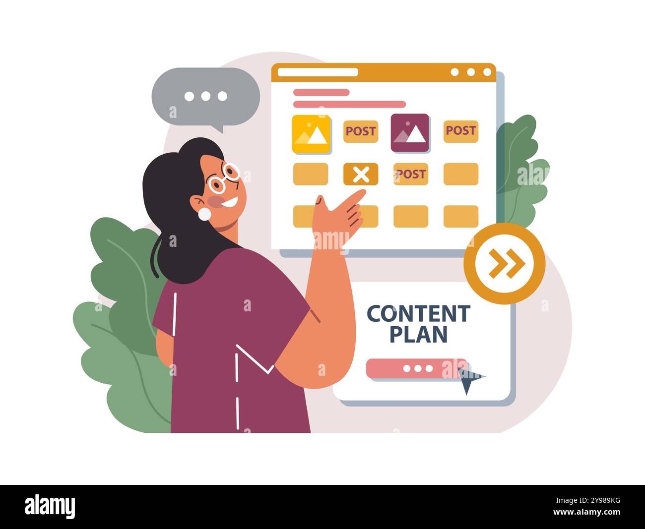 Marketing campaign. Brand or product advertising with entertaining and ...