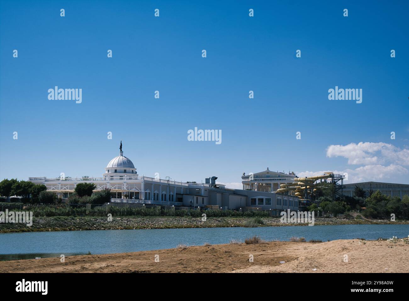 beach view of the 5 star Kaya Artemis Resort hotel in Bafra, Northern ...