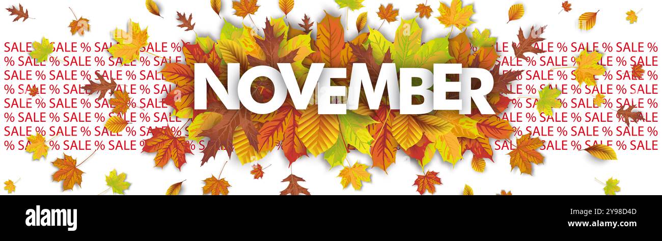 November Sale Autumn Foliage Explosion Long Header Autumn foliage on ...