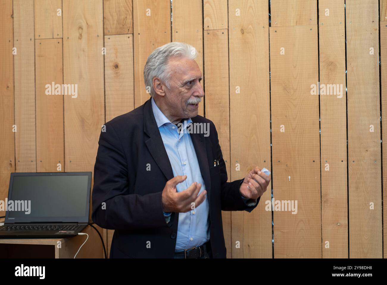 Image portraying university professor Marco Revelli, historian and ...