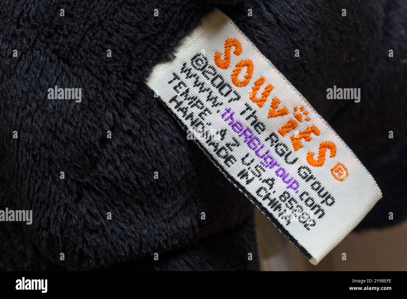 Label in soft toy hi-res stock photography and images - Alamy