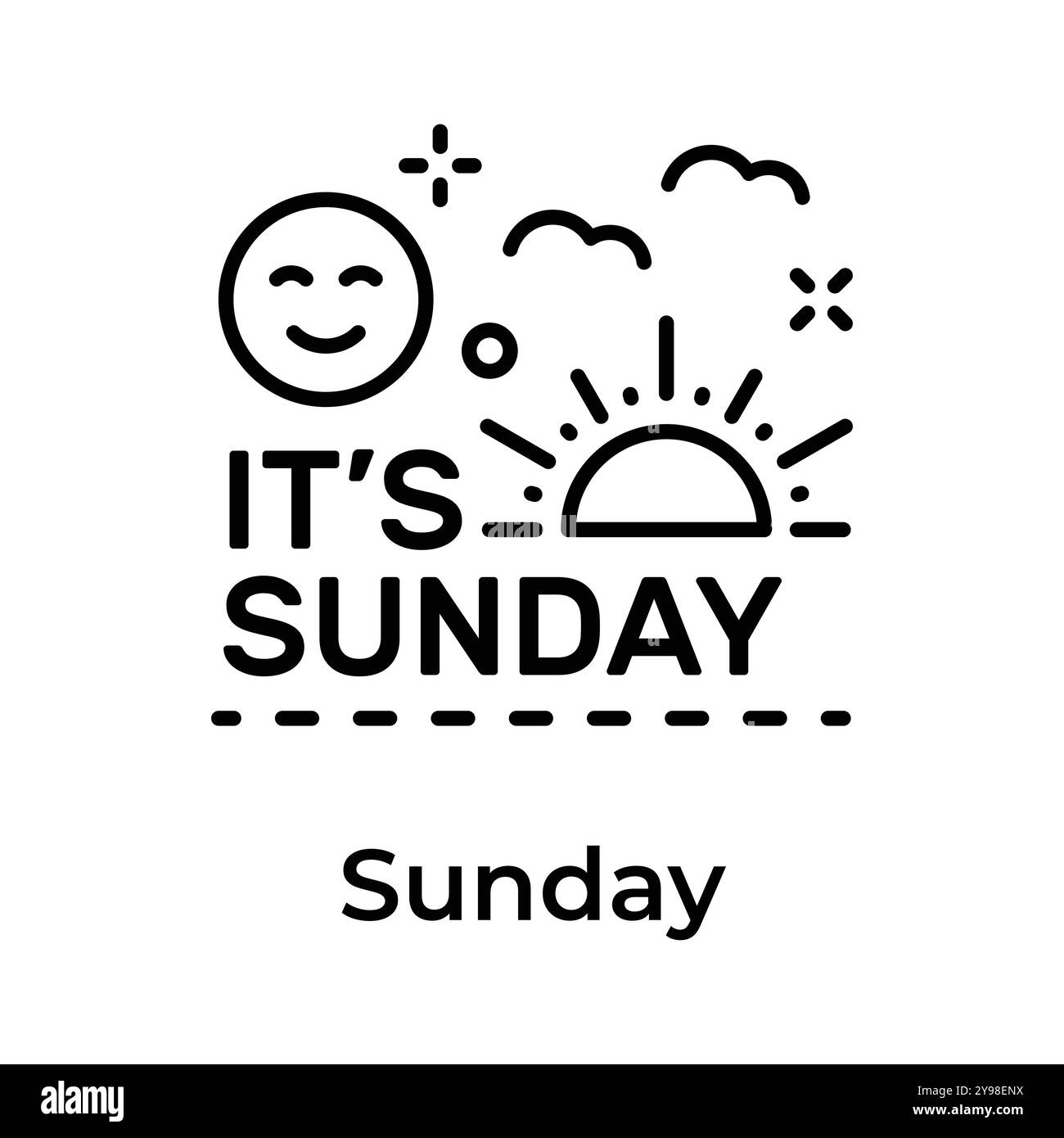 Good morning new style Stock Vector Images - Alamy