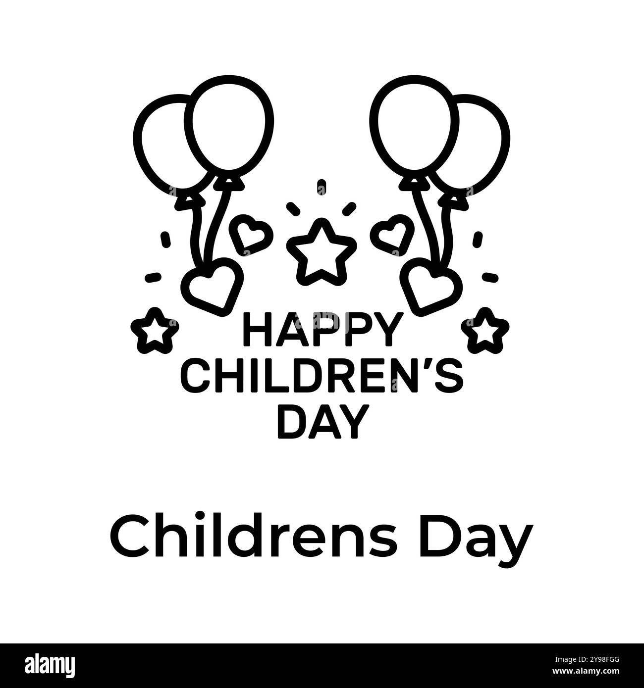 Creatively crafted happy Children day icon in trendy style Stock Vector ... Creatively crafted happy Children day icon in trendy style Stock Vector ...