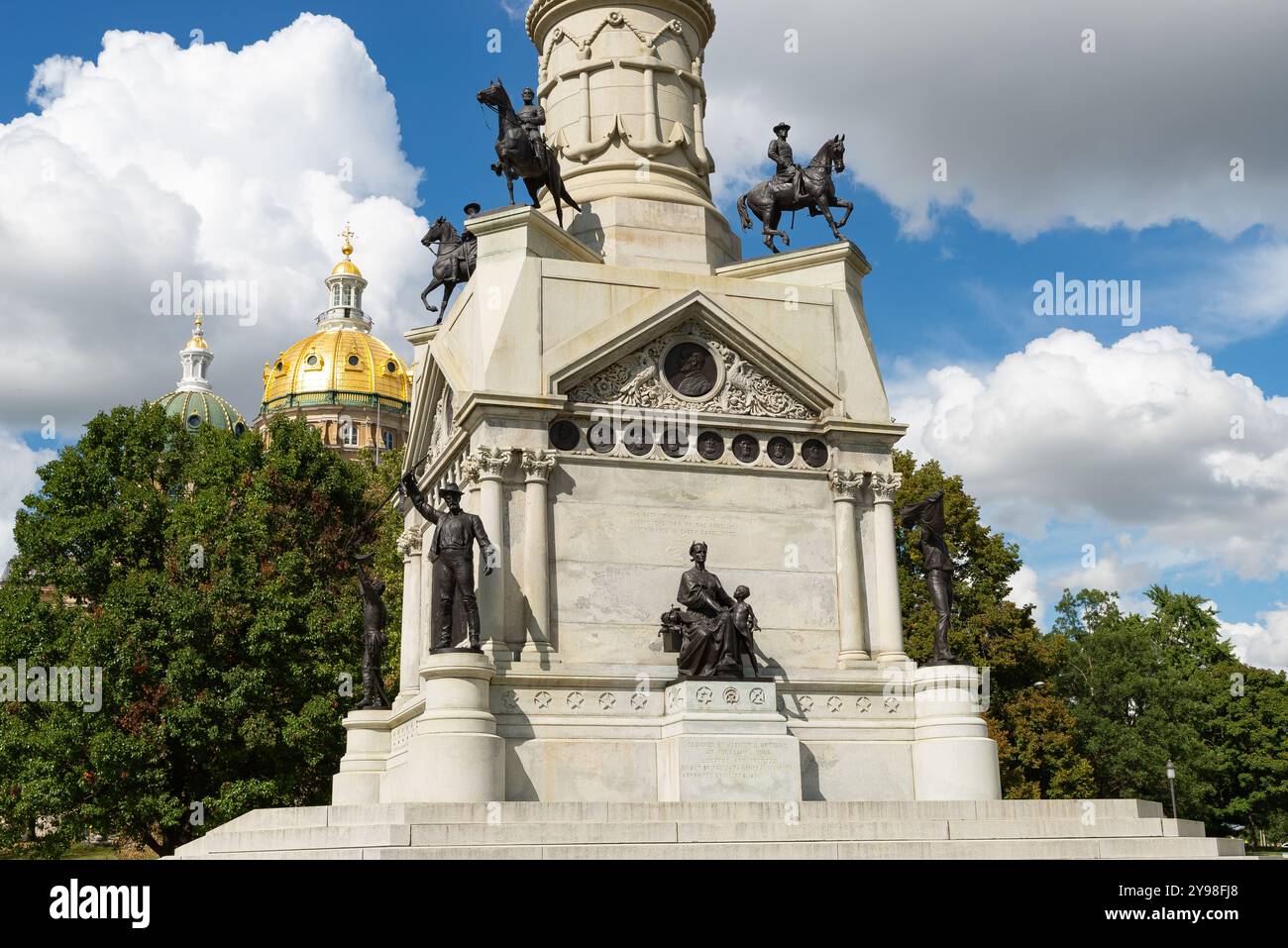 Des Moines, Iowa - United States - September 16th, 2024: The "Soldiers ...
