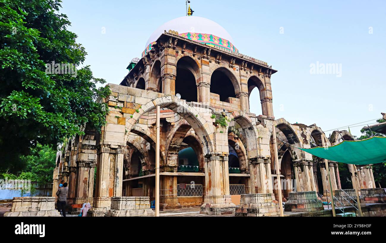 View of Qutub e Alam Mosque and tombs, 15th-century monuments built in ...