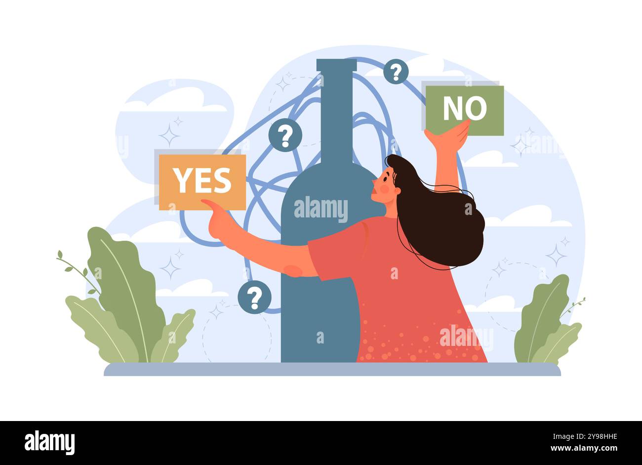 Female alcoholism. Woman suffering from hard drinking, alcohol ...