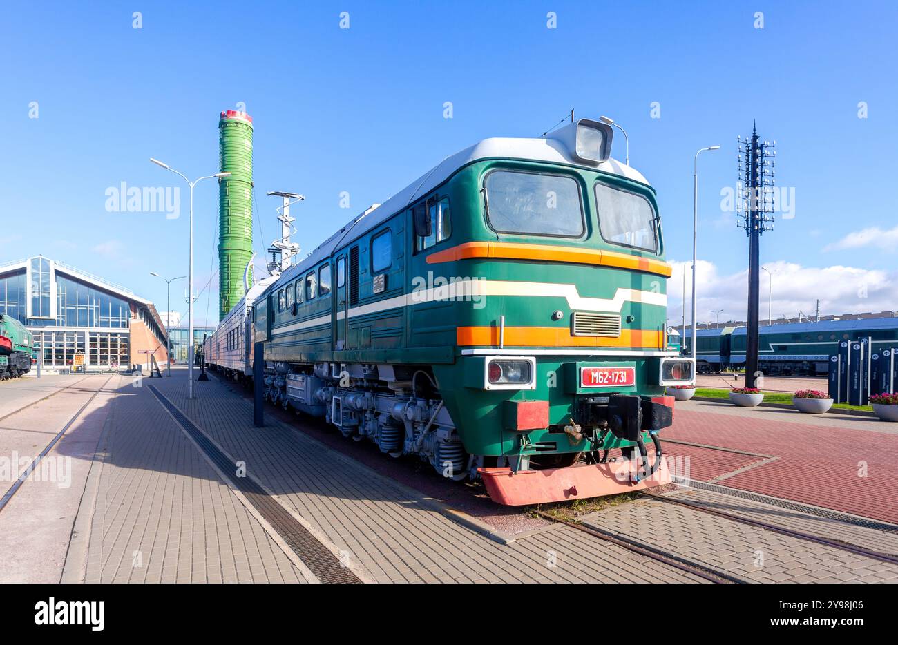 Saint Petersburg, Russia - Septembert 19, 2024: Mobile missle system ...