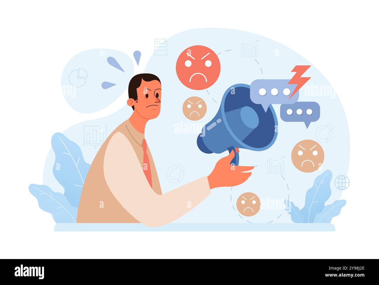 Condemnation. Public censure or judgement. Upset victim being bullyed ...