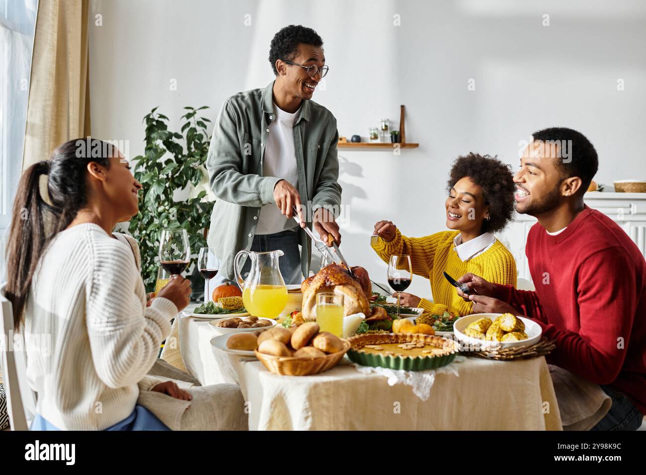Thanksgiving blessings shared hi-res stock photography and images - Alamy