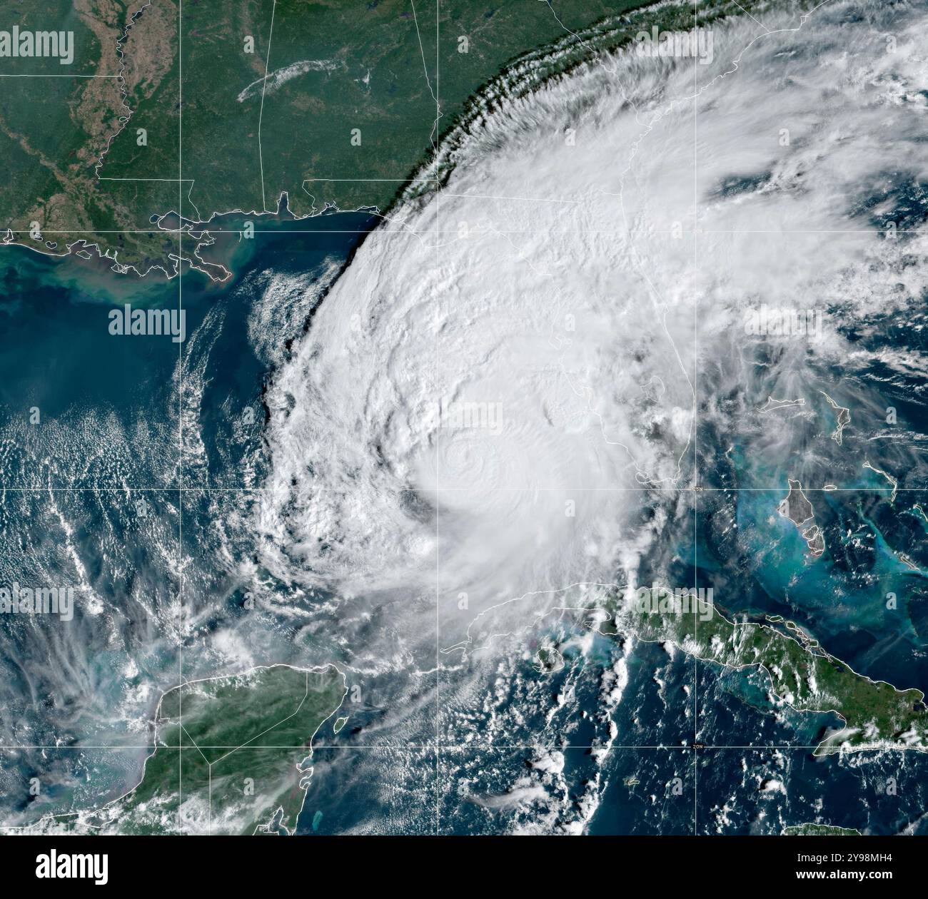 Gulf of Mexico, United States. 09th Oct, 2024. Daylight view of ...