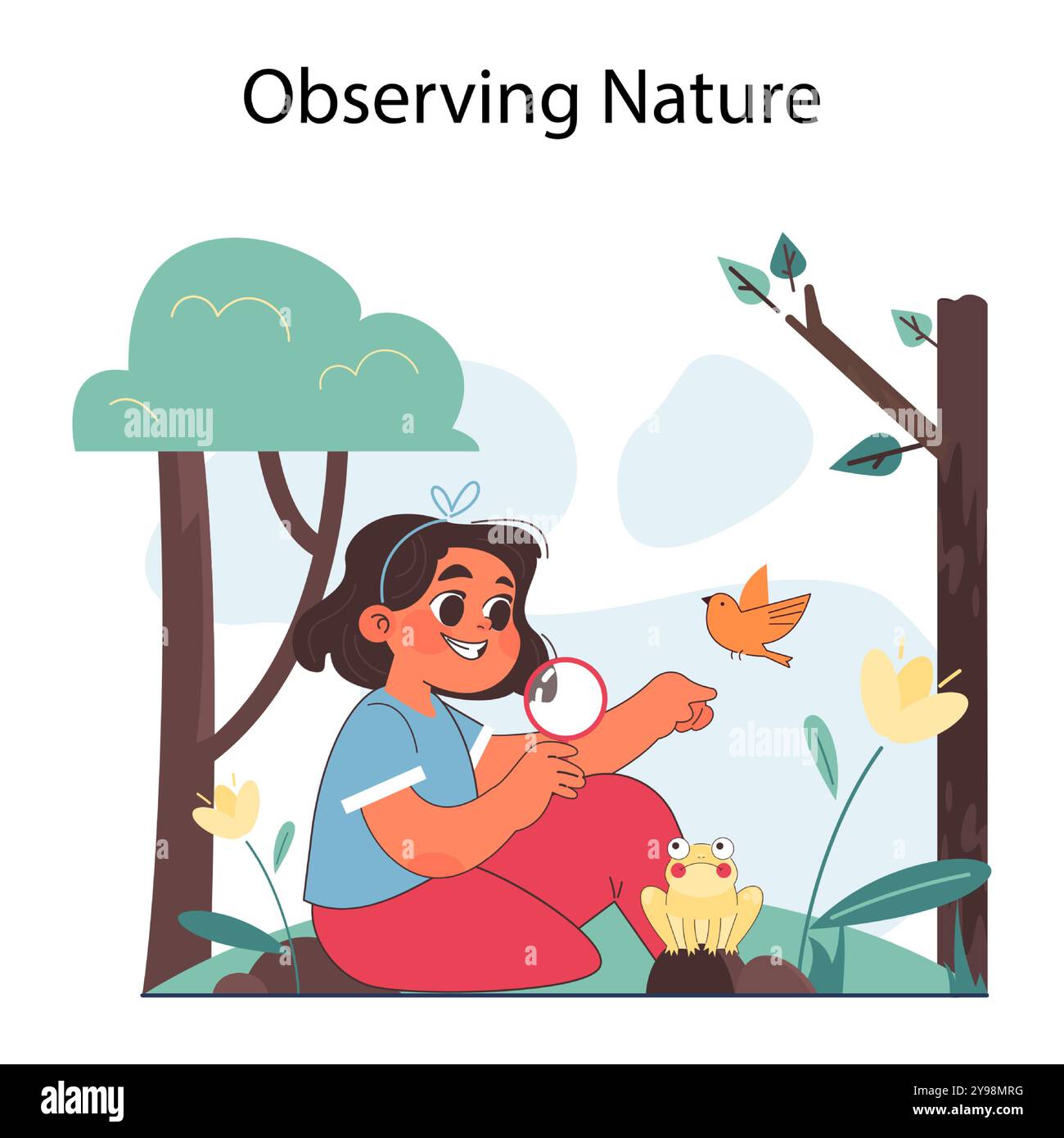 Self observe Stock Vector Images - Alamy