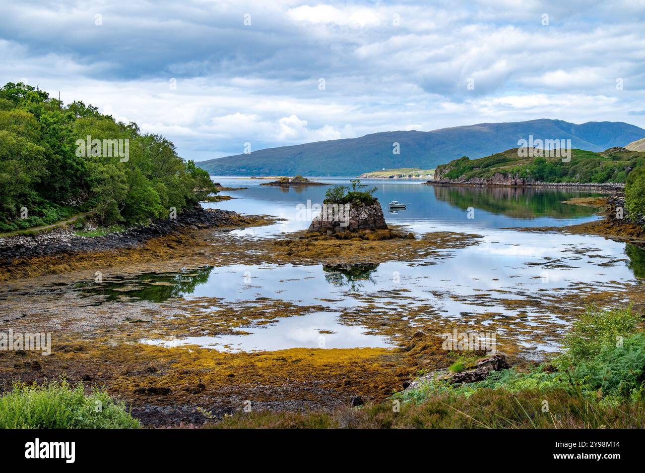 View from Ardban, Applecross peninsular, Applecross, Scottish Highlands ...