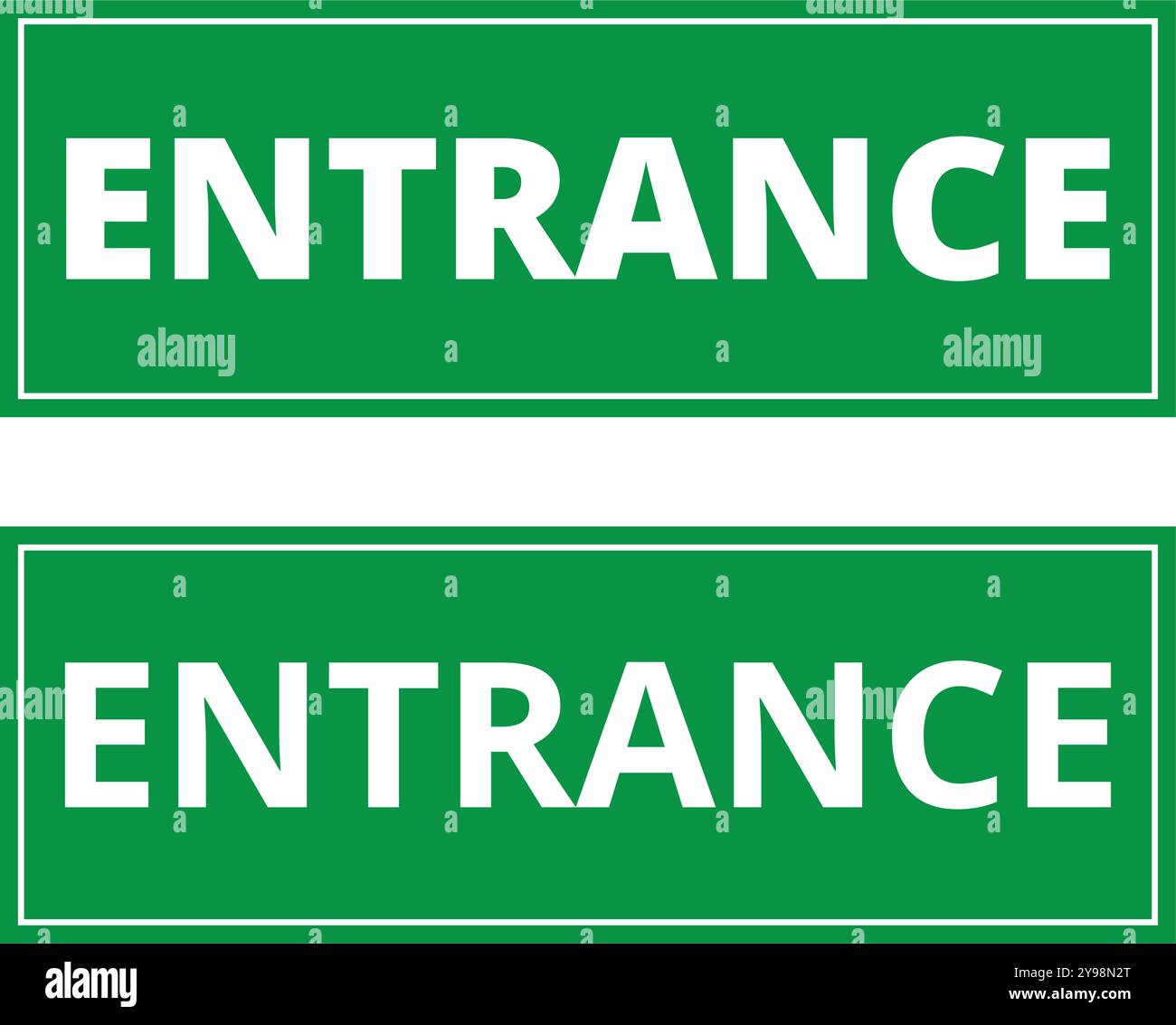 Sign entrance direction entry front hi-res stock photography and images ...