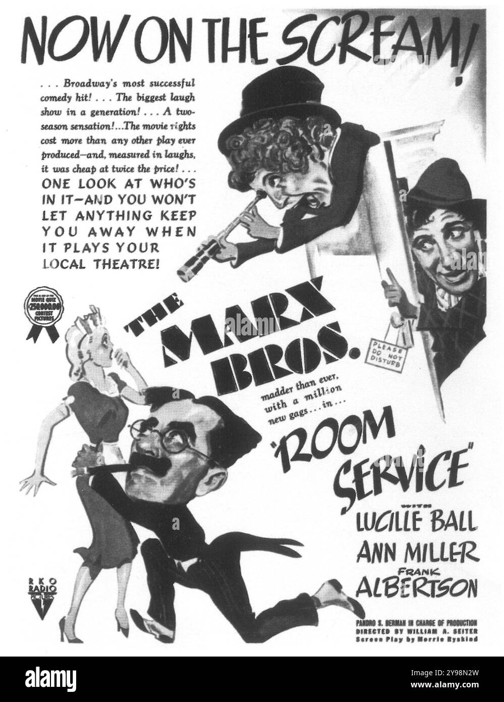 Vintage film posters Black and White Stock Photos & Images - Alamy