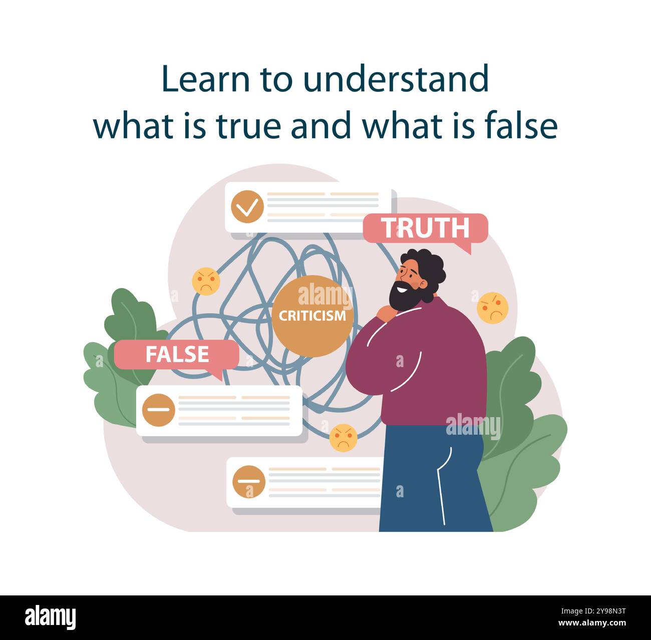 How to deal with judgement at work. Employee dealing with pressure from ...