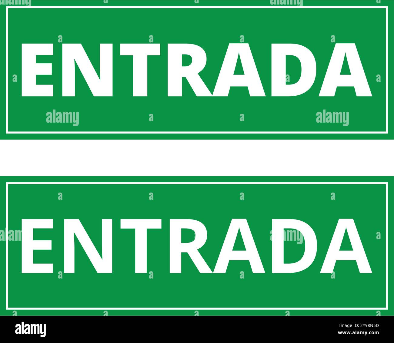 Emergency signs spanish hi-res stock photography and images - Alamy