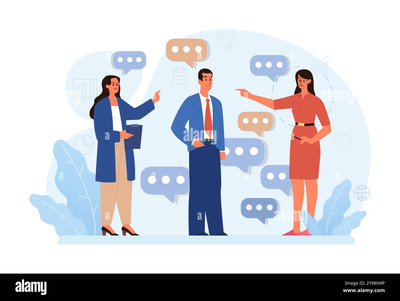 Condemnation. Public censure or judgement. Upset victim being bullyed ...