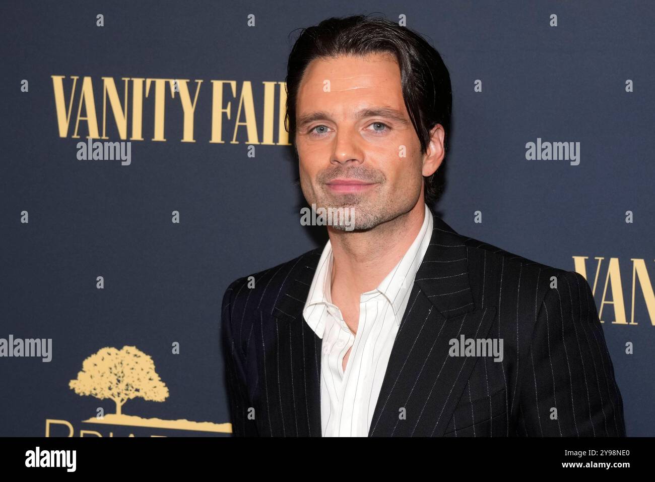 Sebastian Stan attends "The Apprentice" premiere at the DGA New York ...