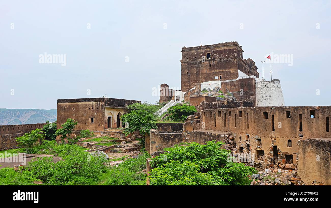 Ruined fortress and palace of Pratapgarh Fort, Pratapgarh, Rajasthan, India Stock Photo - Alamy