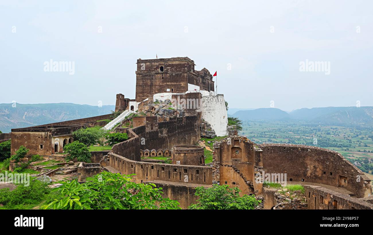 Ruined fortress and palace of Pratapgarh Fort, Pratapgarh, Rajasthan ...