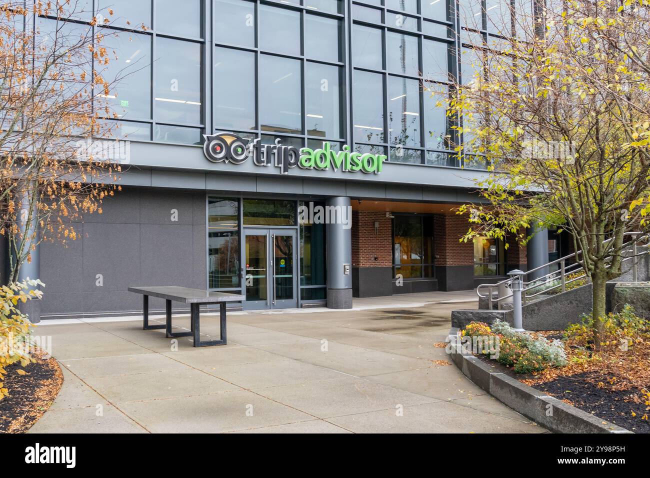 TripAdvisor headquarters building in Needham, MA, USA Stock Photo - Alamy