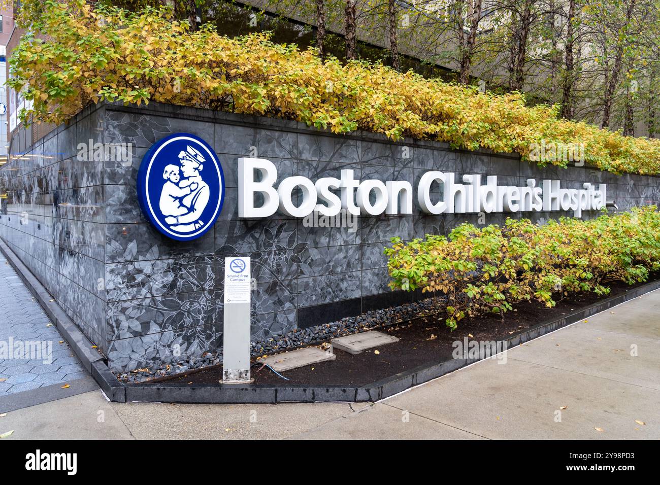 Boston children's hospital sign hi-res stock photography and images - Alamy
