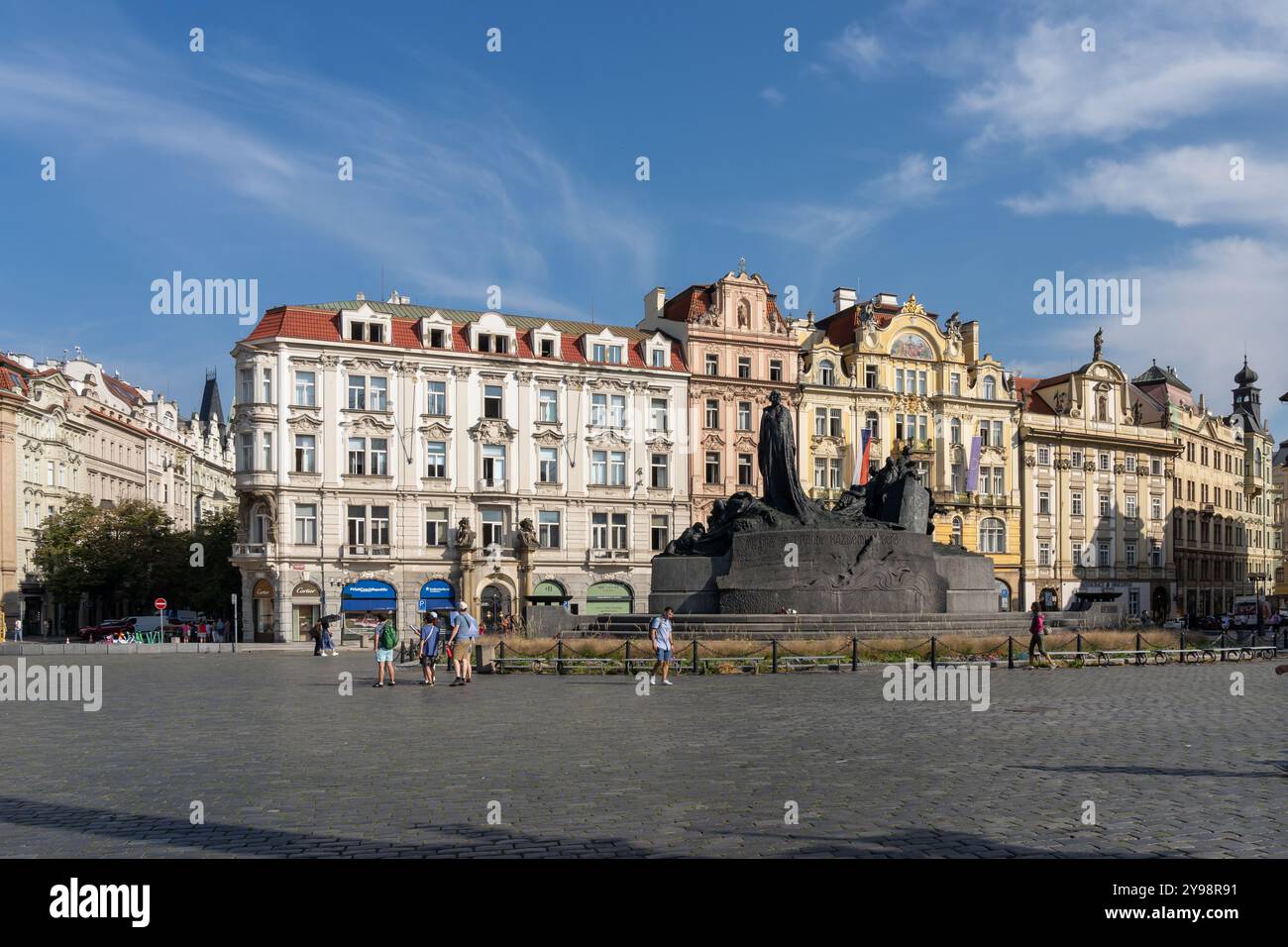 Old Town Square in Prague, Czech Republic Stock Photo - Alamy