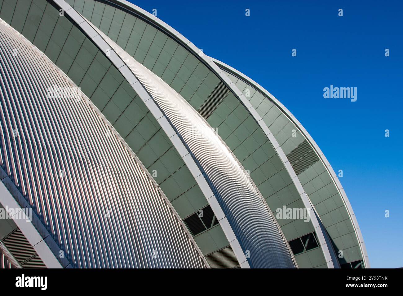 Section of the roof of the Clyde Auditorium, affectionately known as ...