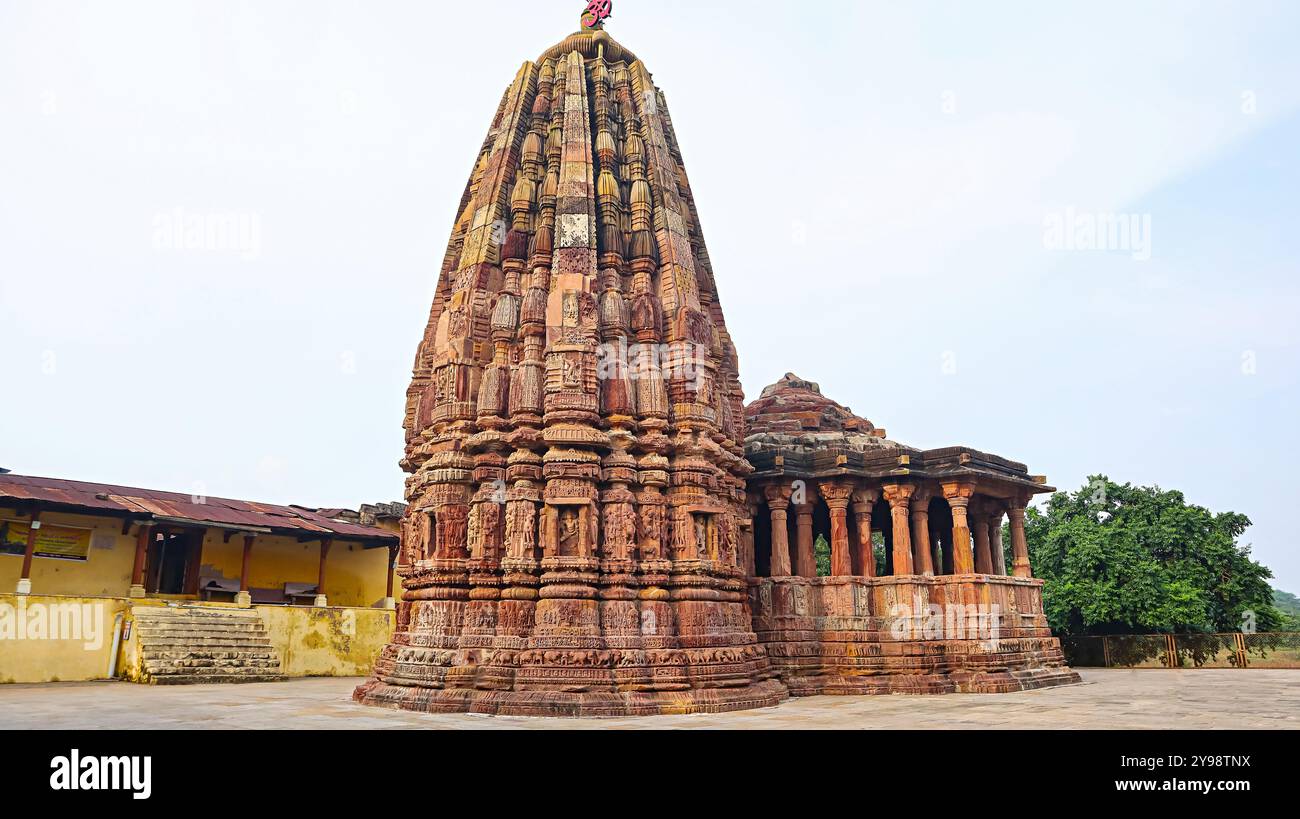 View of Shri Galteshwar Temple, a 12th-century Solanki-style ...