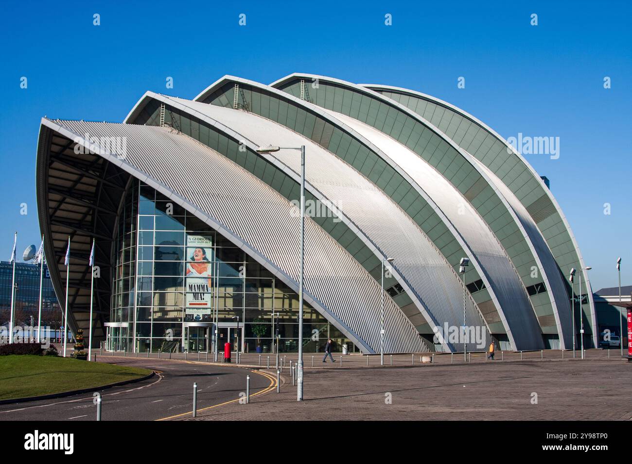 The Clyde Auditorium, affectionately known as The Armadillo due to its ...