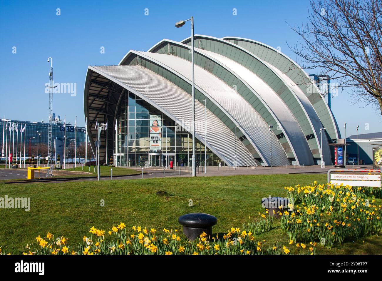 The Clyde Auditorium, affectionately known as The Armadillo due to its ...