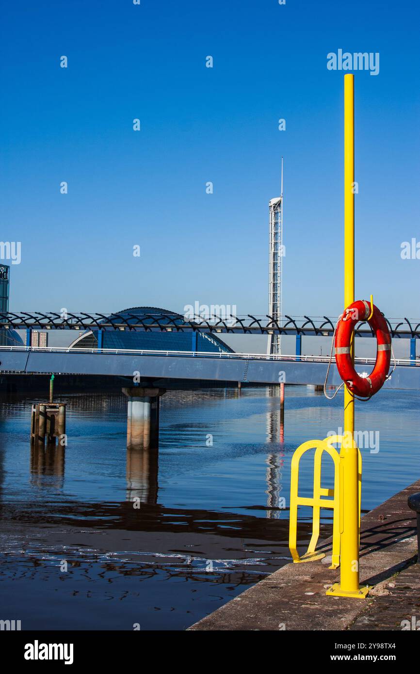 The Glasgow Tower 417 ft rotating observation platform, the Science ...