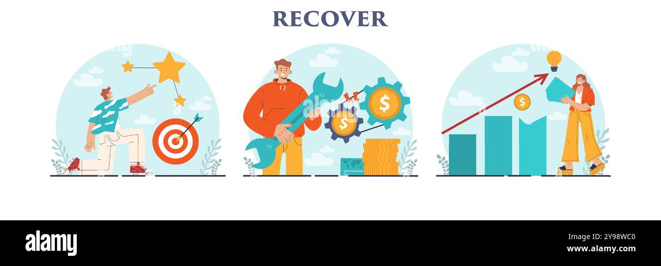 Rehabilitation rebuild Stock Vector Images - Alamy