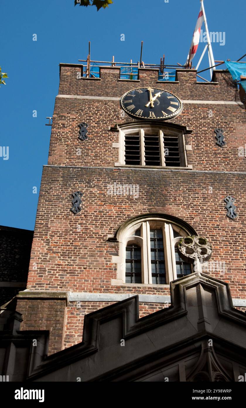 Tower, Priory Church of Saint Bartholomew the Great; Smithfield, City ...