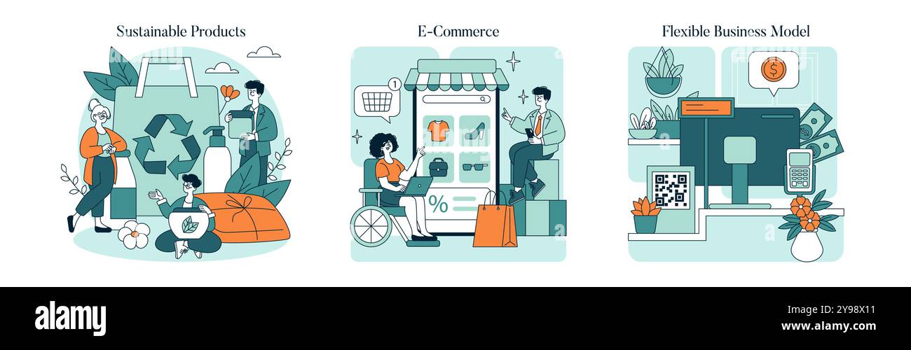 Entrepreneurs friendly Stock Vector Images - Alamy