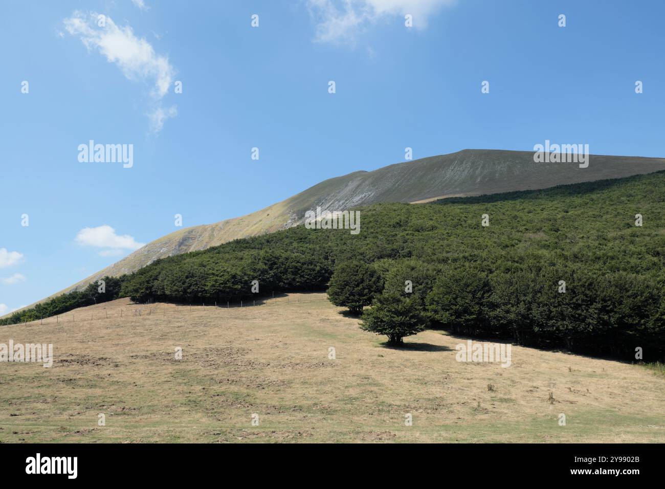 Landscape of Catria mount, Marche, Italy Stock Photo - Alamy