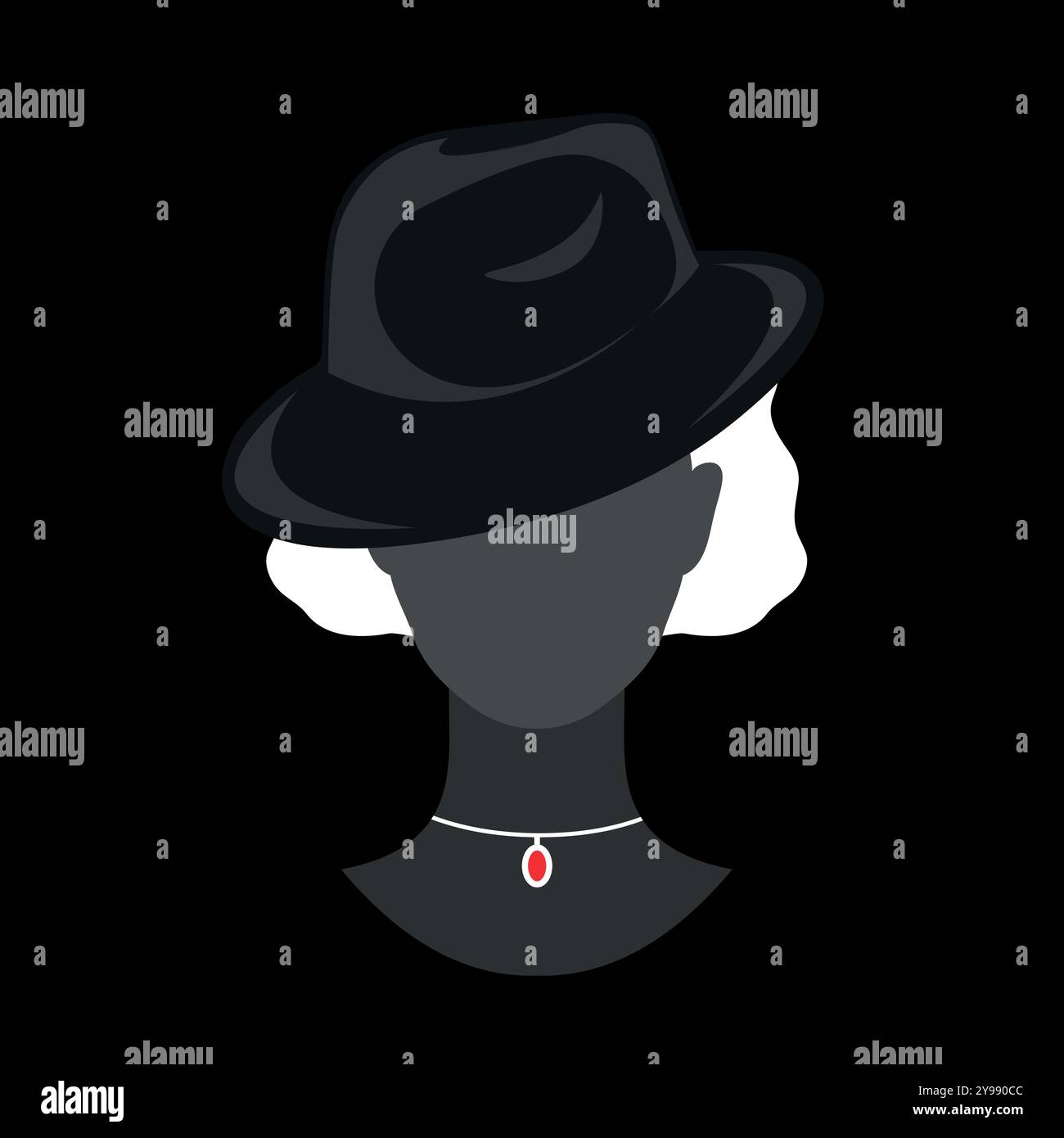 Avatar template face hi-res stock photography and images - Alamy