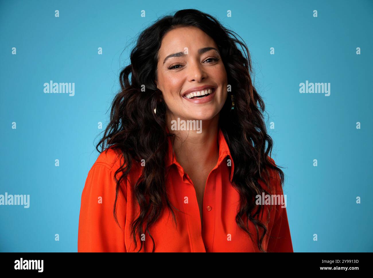 Natalie Martinez, a cast member in the Apple TV+ series "Bad Monkey ...