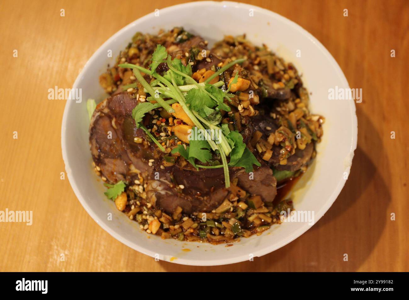 Northeastern Chinese cuisine: drooling lamb Stock Photo - Alamy