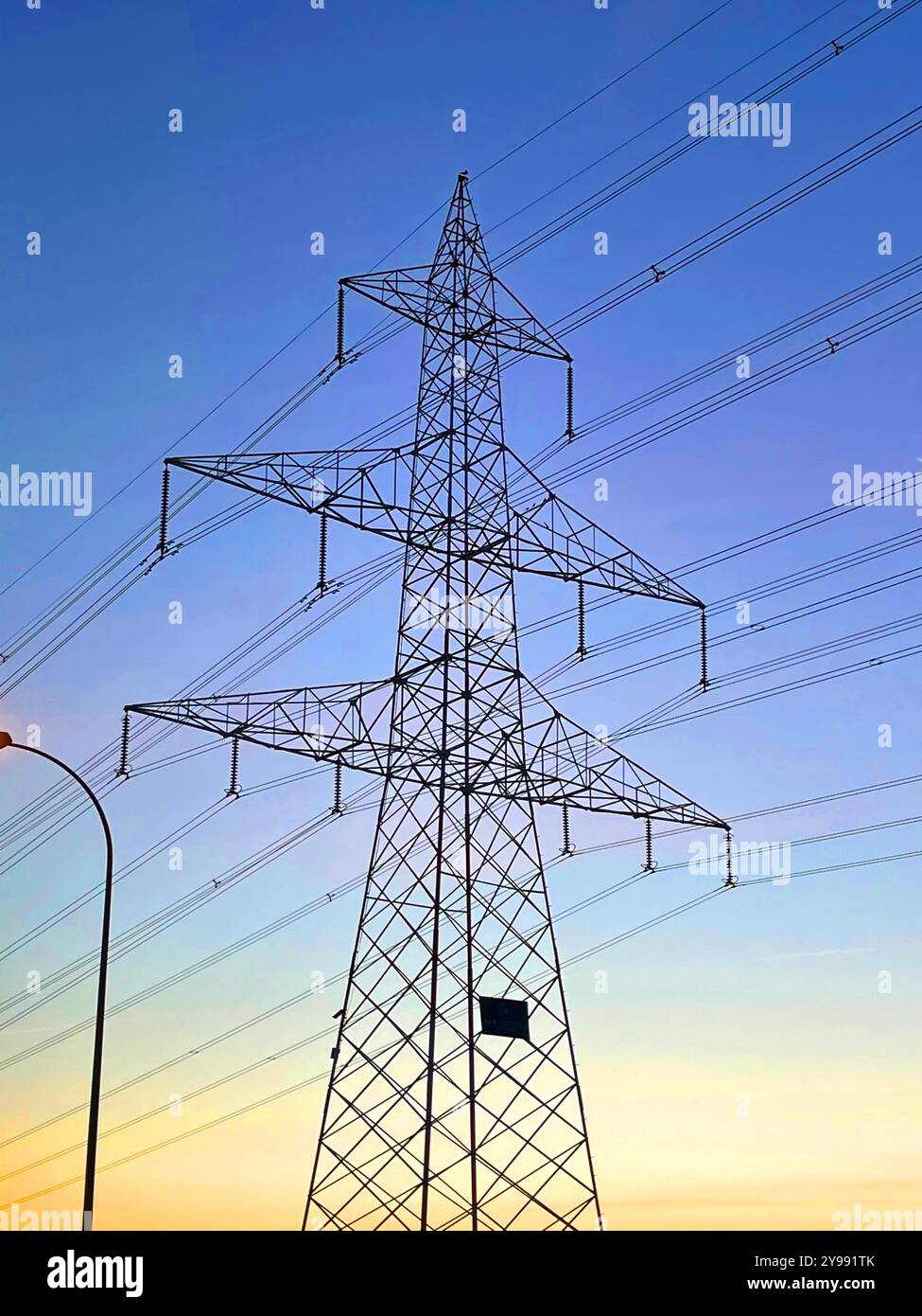 Outdoor high voltage wire smartphone stock photos and images - Alamy