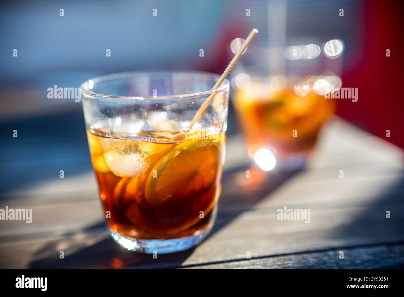 Two cocktails vibrant colors hi-res stock photography and images - Alamy