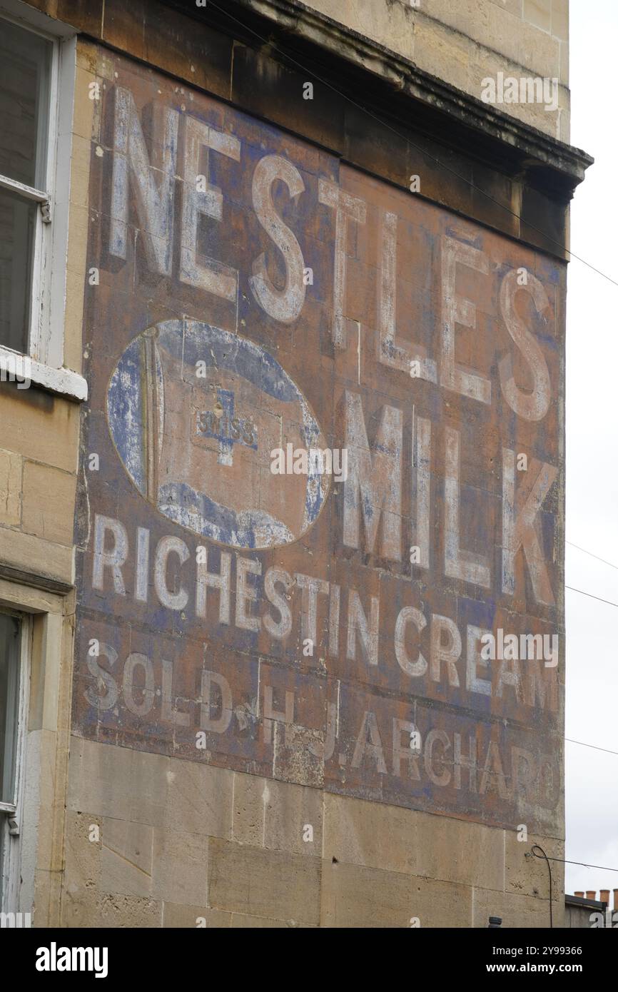 Vintage Nestle Advertisement Stock Photo - Alamy