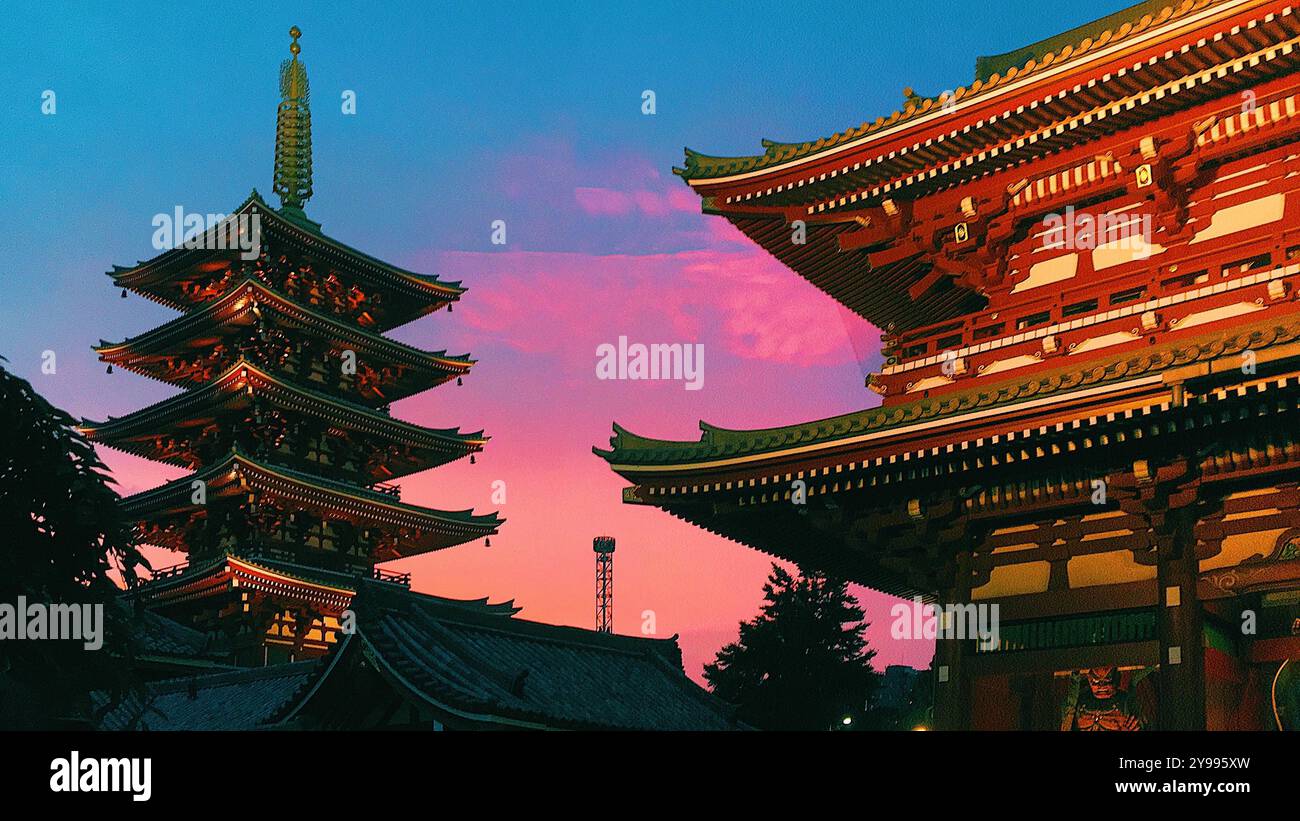 Sensoji Temple in Tokyo: Tokyo's oldest temple, known for its iconic ...
