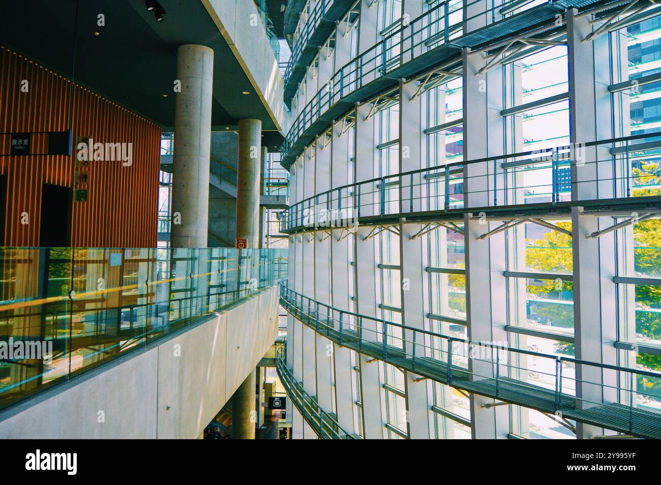The National Art Center,Tokyo: A modern museum with a wave-like glass ...