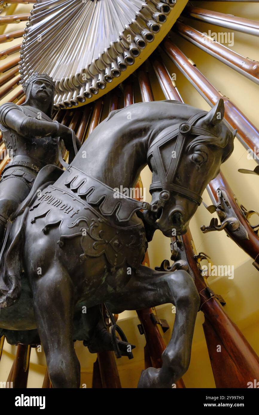 Inveraray Castle Armoury hall, in Argyll and Bute, Scotland, UK Stock ...