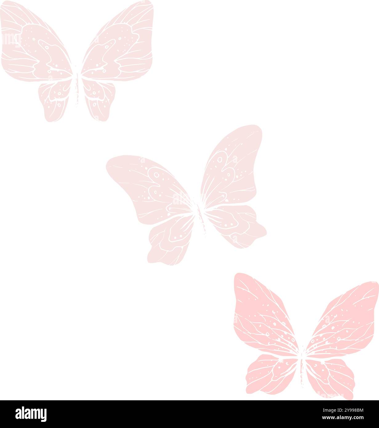 Light Pink Butterfly Clipart